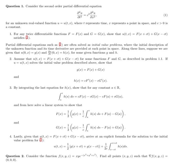 Solved STRICTLY answer question 1 part(3) and (4), as well | Chegg.com