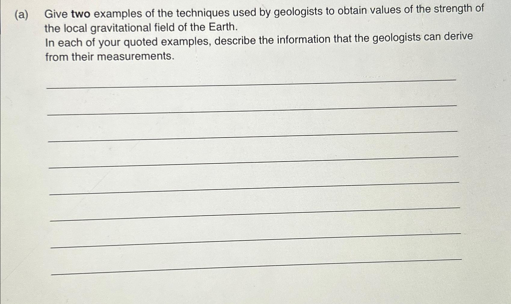 Solved (a) ﻿Give two examples of the techniques used by | Chegg.com