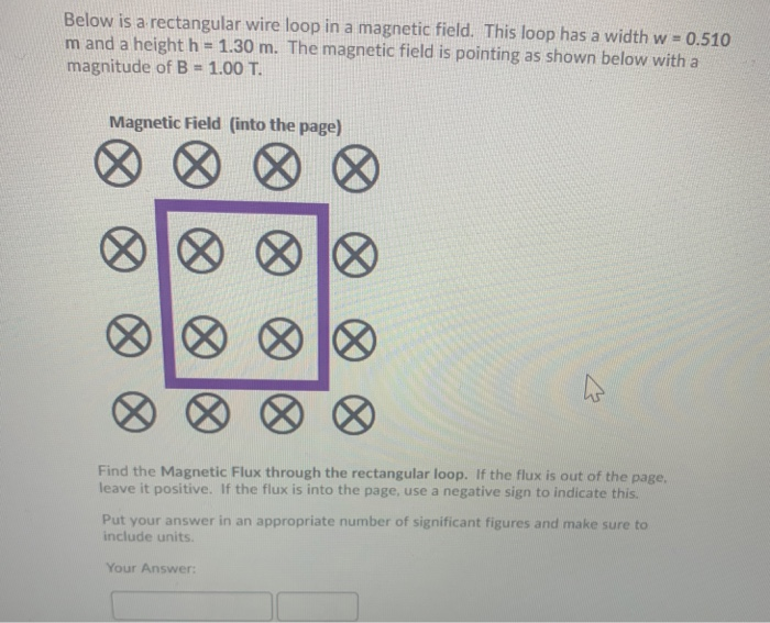 Solved Below is a rectangle that is being pulled into a | Chegg.com