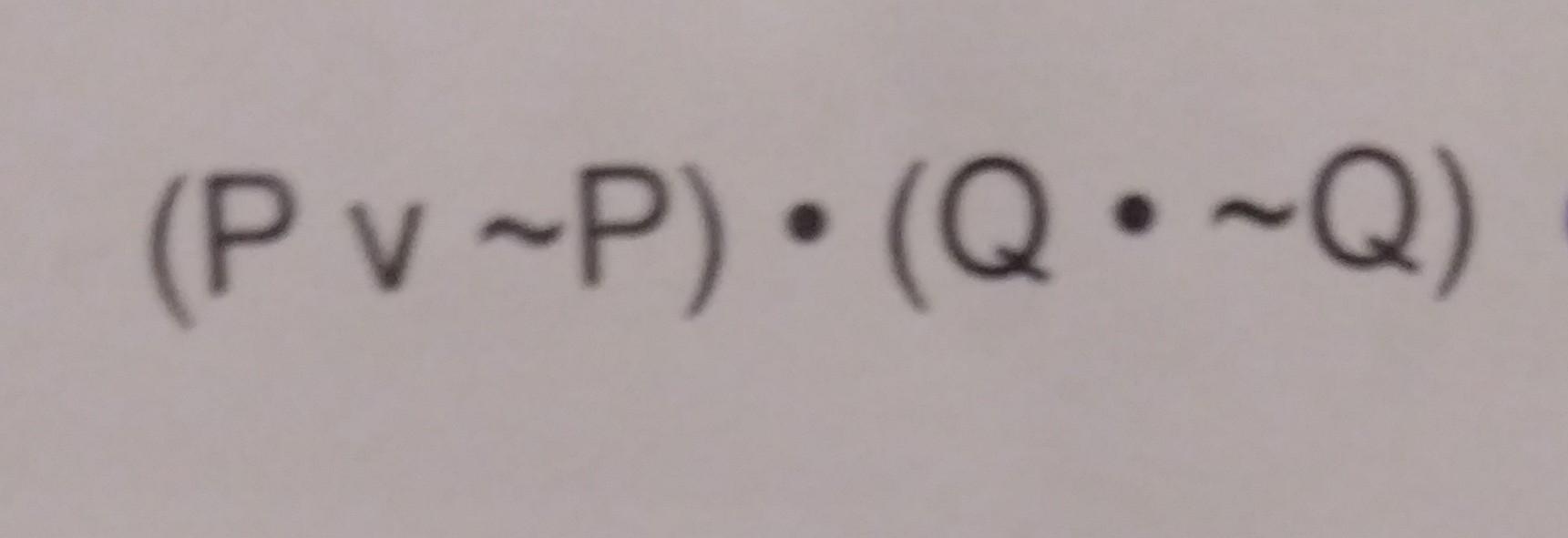 Use Truth Tables To Determine Whether The Following