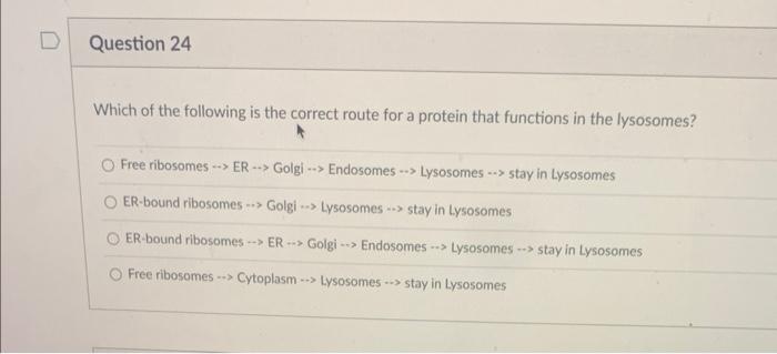 [Solved]: Which of the following is the correct route for a