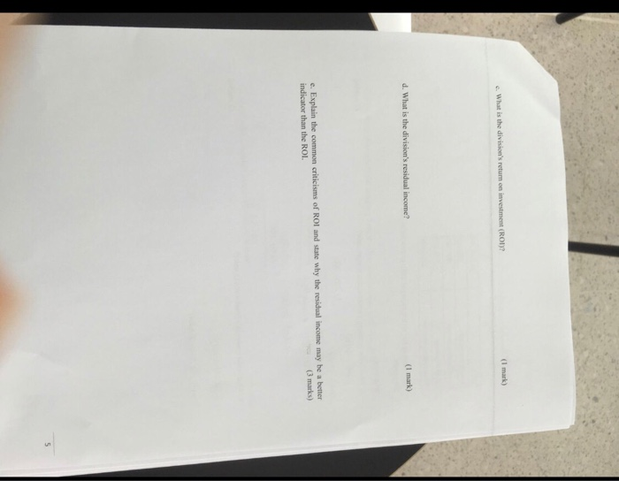 Solved (Total: 31 marks) SECTION B: PROBLEM SOLVING (7 | Chegg.com