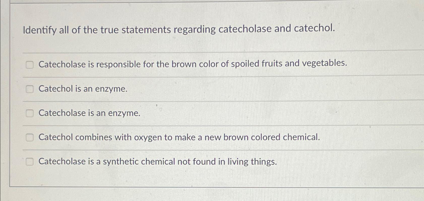 Solved Identify all of the true statements regarding | Chegg.com