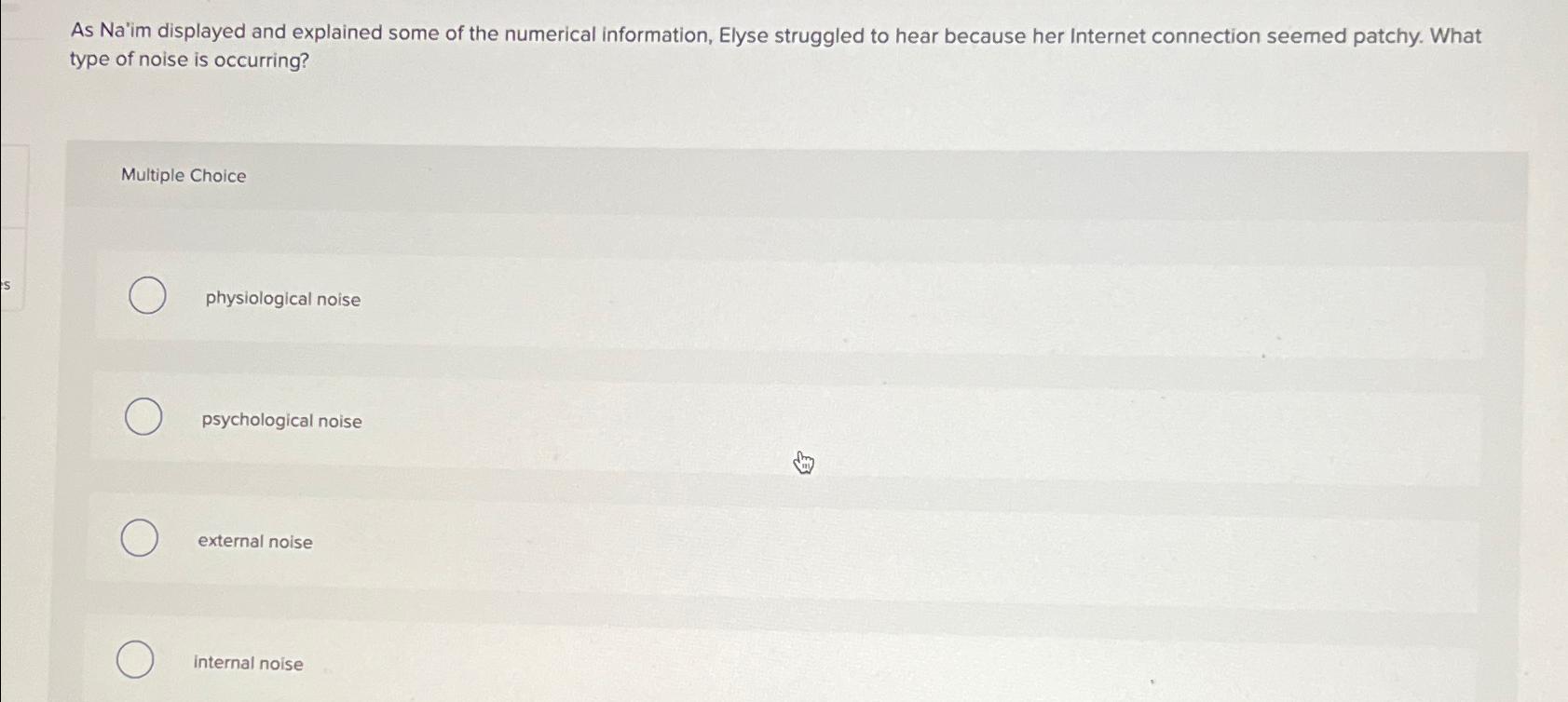 Solved As Na 'im displayed and explained some of the | Chegg.com