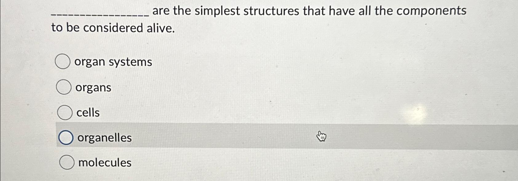 Solved are the simplest structures that have all the | Chegg.com