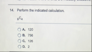 Solved Perform the indicated calculation. | Chegg.com