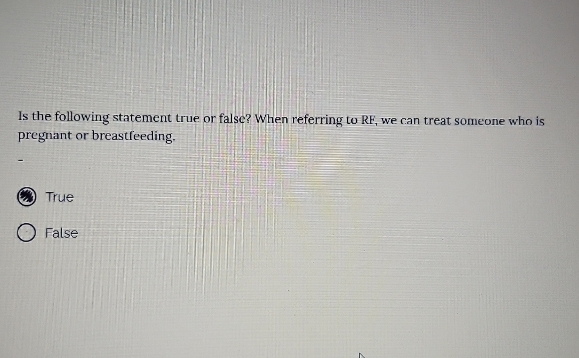 Solved Is the following statement true or false? When | Chegg.com