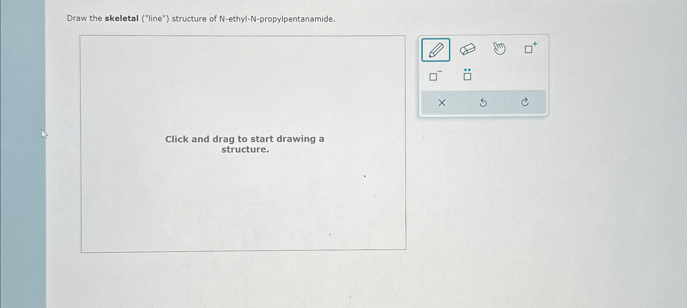 Solved Draw the skeletal ("line") ﻿structure of | Chegg.com
