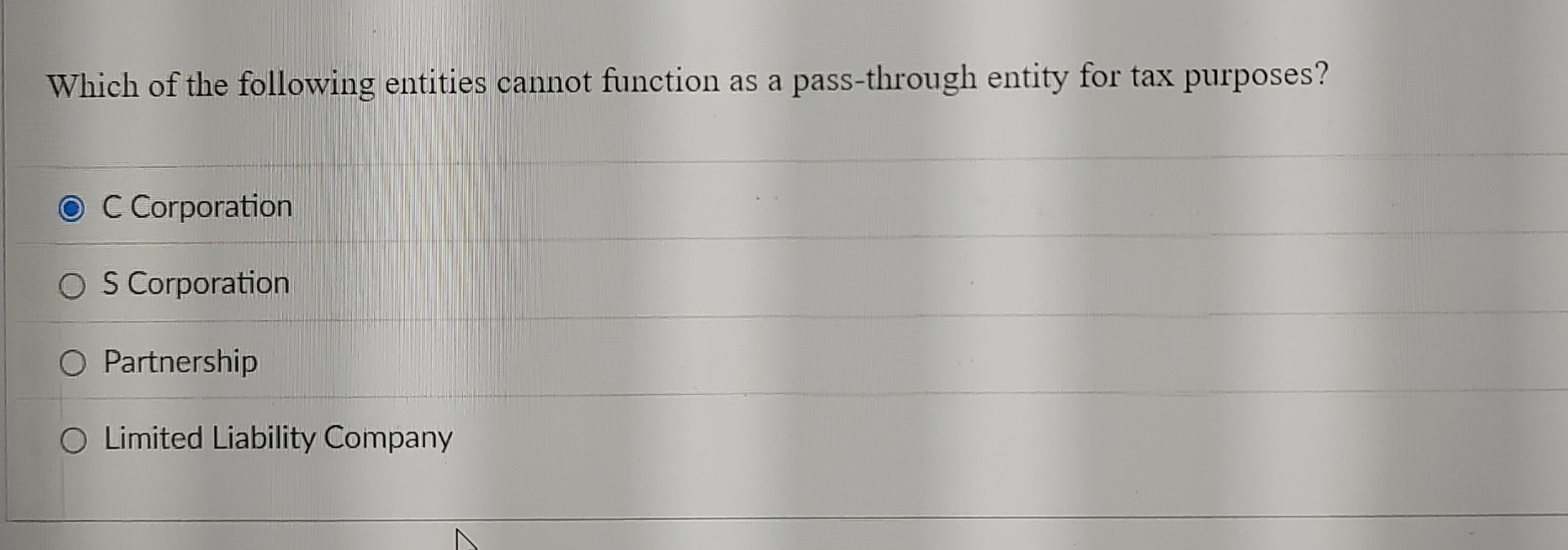 Solved Which of the following entities cannot function as a | Chegg.com