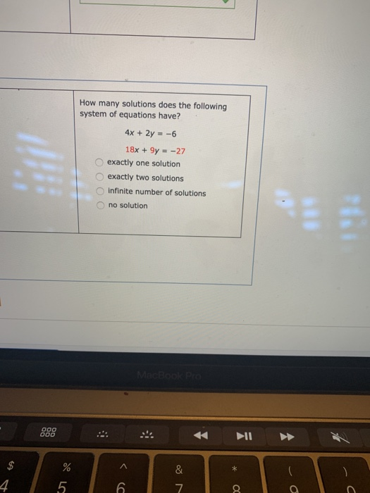 Solved How many solutions does the following system of | Chegg.com