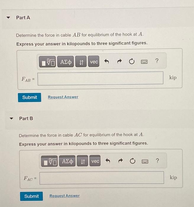 Solved The 9500-lb pipe is supported in equilibrium by three | Chegg.com