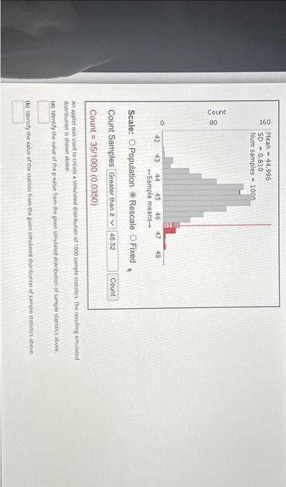 Solved Scale: OPopulation e Rescale Fixed Count Samples | Chegg.com