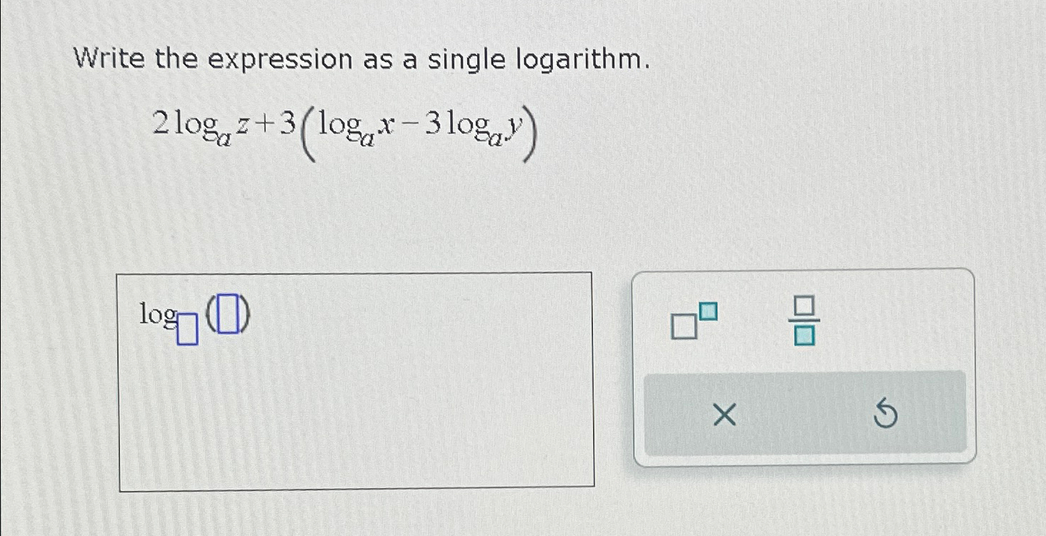 Solved Write the expression as a single | Chegg.com