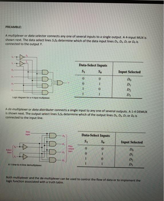 Solved H CD Page view A Real Laboratory 5 "Multiplexers and | Chegg.com