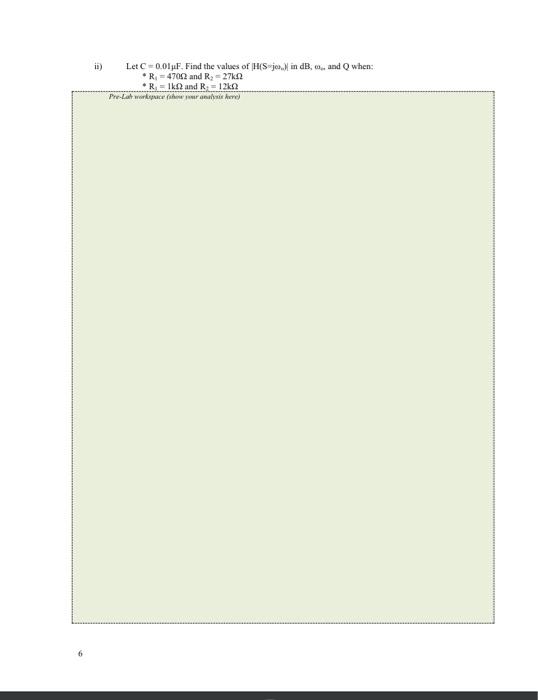 Figure 20 Second Order Bandpass Active Filter B