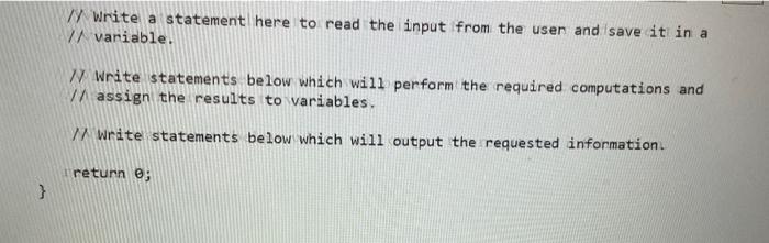 Solved Learning Objectives: Write C+r statements which read | Chegg.com