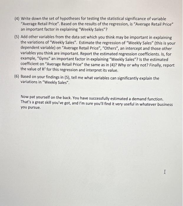 Solved Context Suppose you are hired as a data analyst by a | Chegg.com