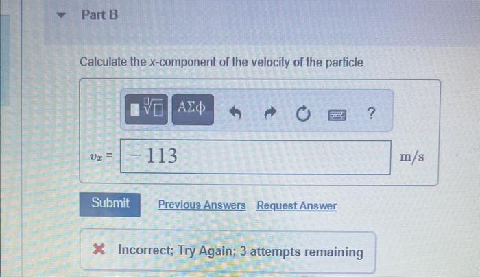 Solved A particle with charge −5.40nC is moving in a uniform | Chegg.com
