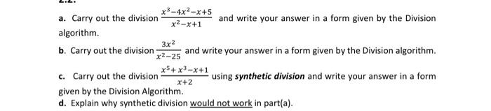 Please help me solve these long divison problems. I | Chegg.com
