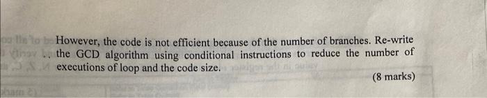 Solved The following 'while loop' written in C is an | Chegg.com