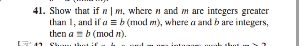 Solved Show that if n|m||, ﻿where n ﻿and m ﻿are integers | Chegg.com