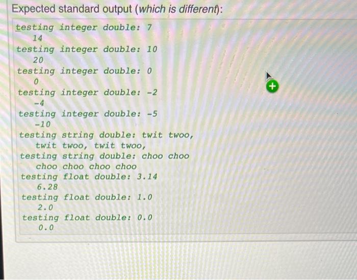 Solved Task Write A Python Script Named Funcdouble23py 9269
