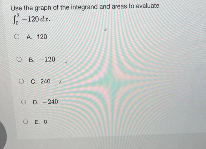 Solved Use the graph of the integrand and areas to evaluate | Chegg.com