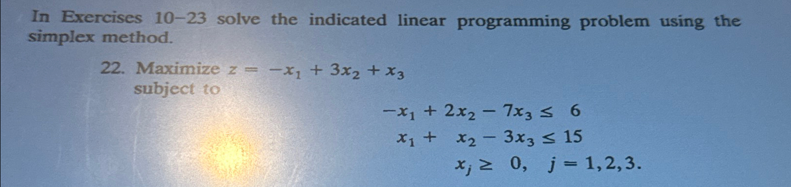 Solved In Exercises 10-23 ﻿solve the indicated linear | Chegg.com