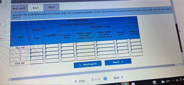 Exercise 11-13A (Algo) Recording and reporting | Chegg.com