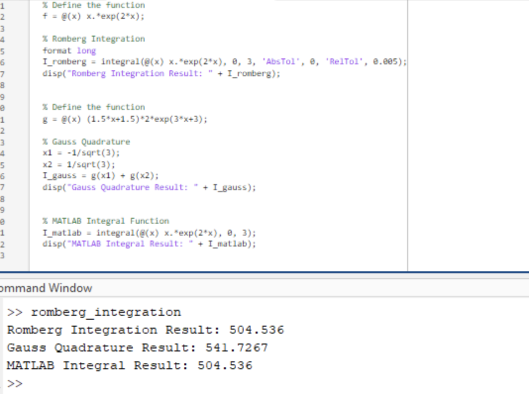 Solved MATLAB help ASAP!! Please help figure out why my | Chegg.com