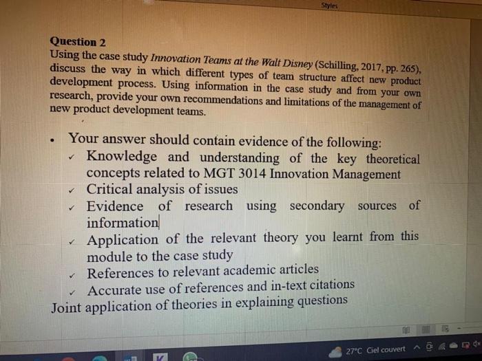 Solved The Making of an Animated Film In the very early | Chegg.com