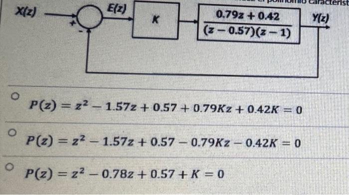 Solved Consider the block diagram in the figure. Establishes | Chegg.com