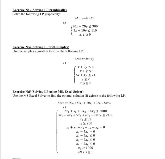 Solved Exercise N:1 (Gauss-Jordan) Use the Gauss-Jordan | Chegg.com