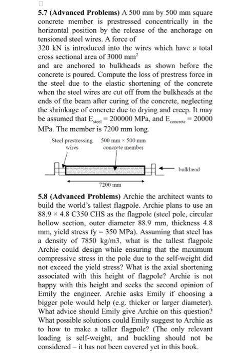 Solved 5.1 An engineer is assessing the suitability of three | Chegg.com