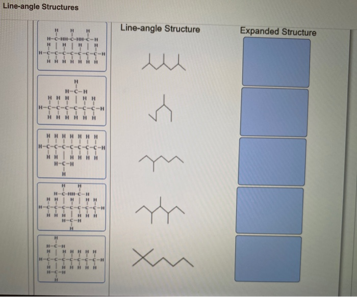 Solved Line-angle Structures Line-angle Structure Expanded | Chegg.com