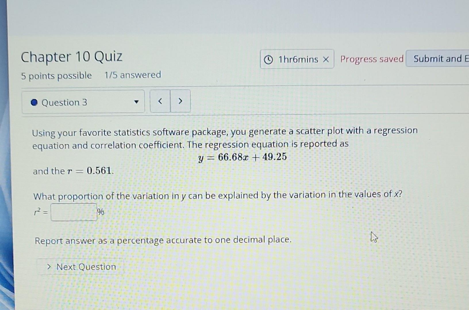 Solved Using your favorite statistics software package, you | Chegg.com