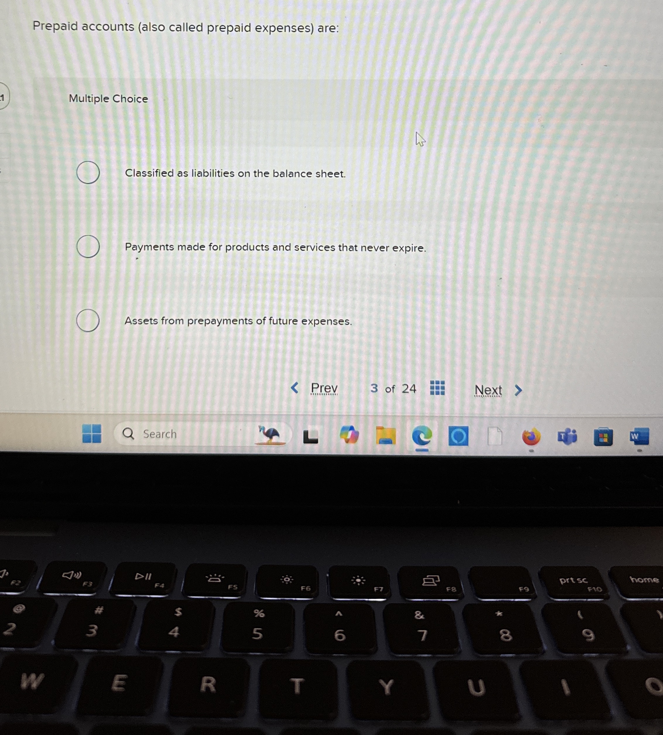 Solved Prepaid accounts (also called prepaid expenses) | Chegg.com
