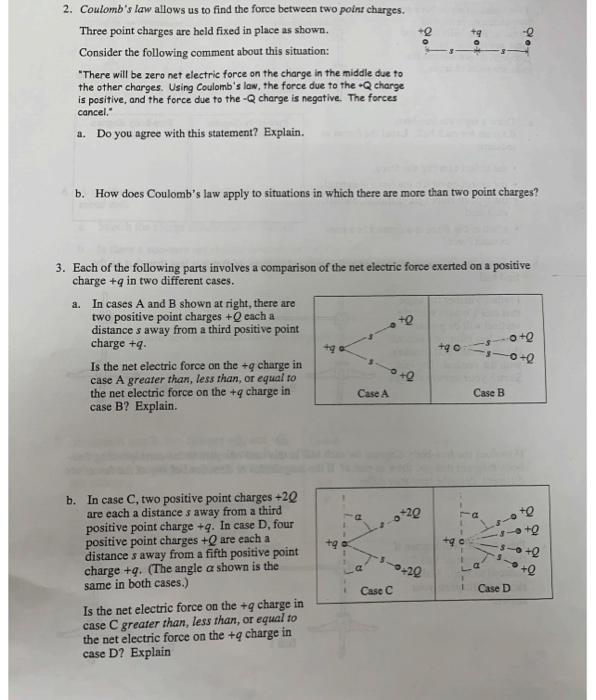 Solved 1. Two identical metal balls are suspended by | Chegg.com