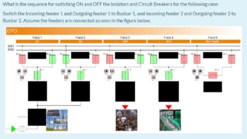 Solved What is the sequence for switching ON and OFF the | Chegg.com