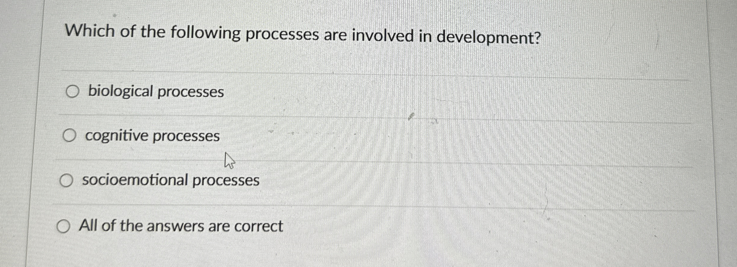 Solved Which of the following processes are involved in | Chegg.com