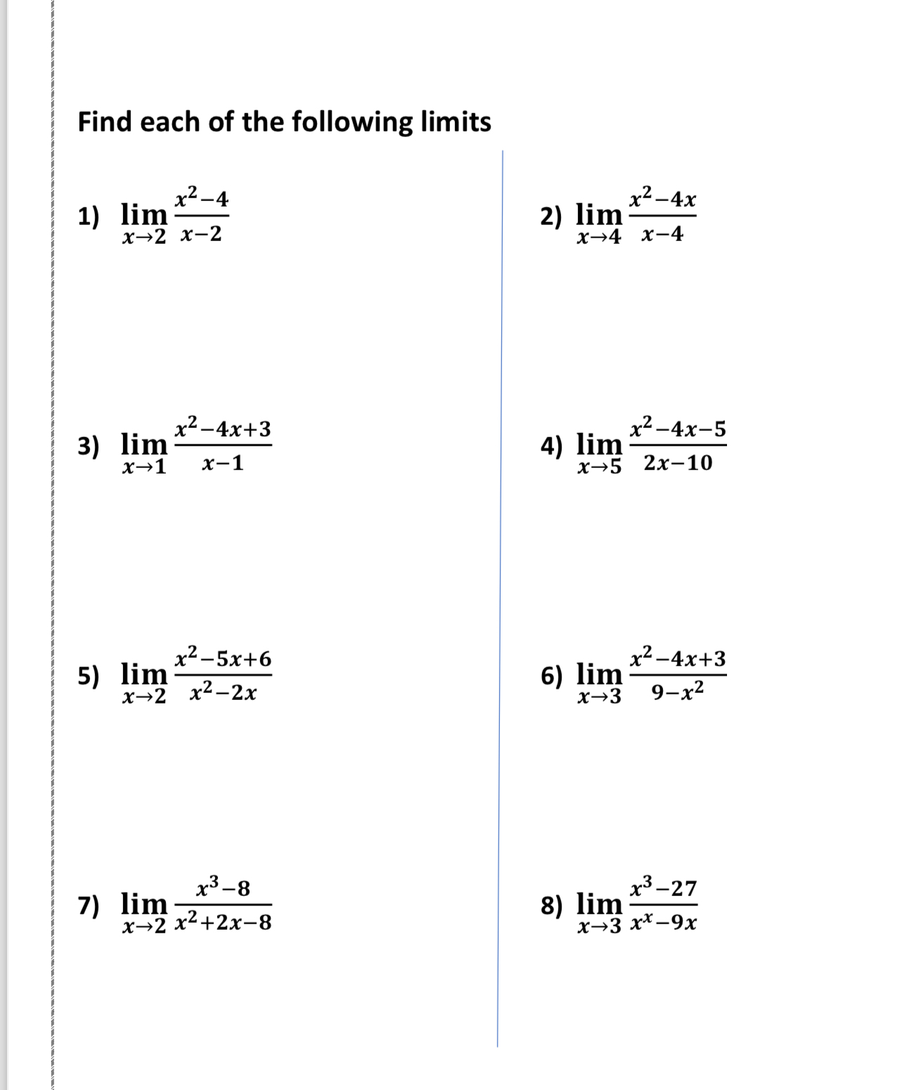 Solved Find each of the following | Chegg.com