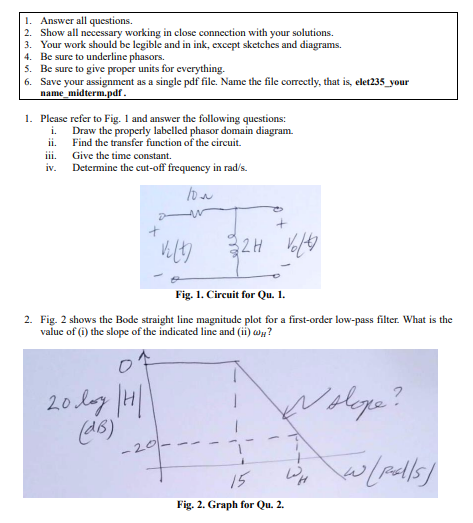 Solved Answer all questions.Show all necessary working in | Chegg.com