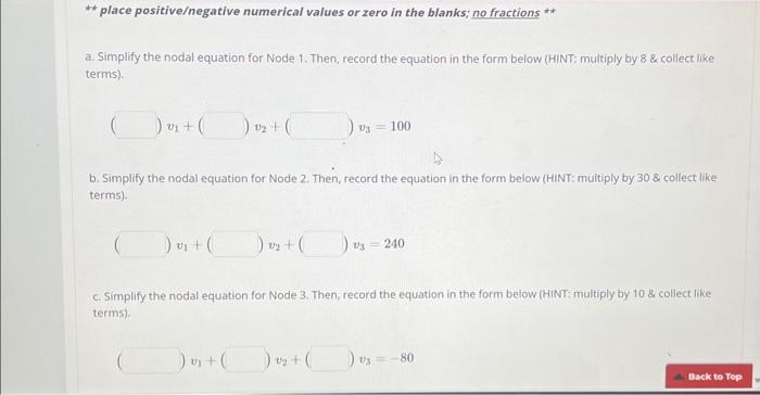 Solved Given Rx=2Ω, use node-voltage analysis to compute the | Chegg.com