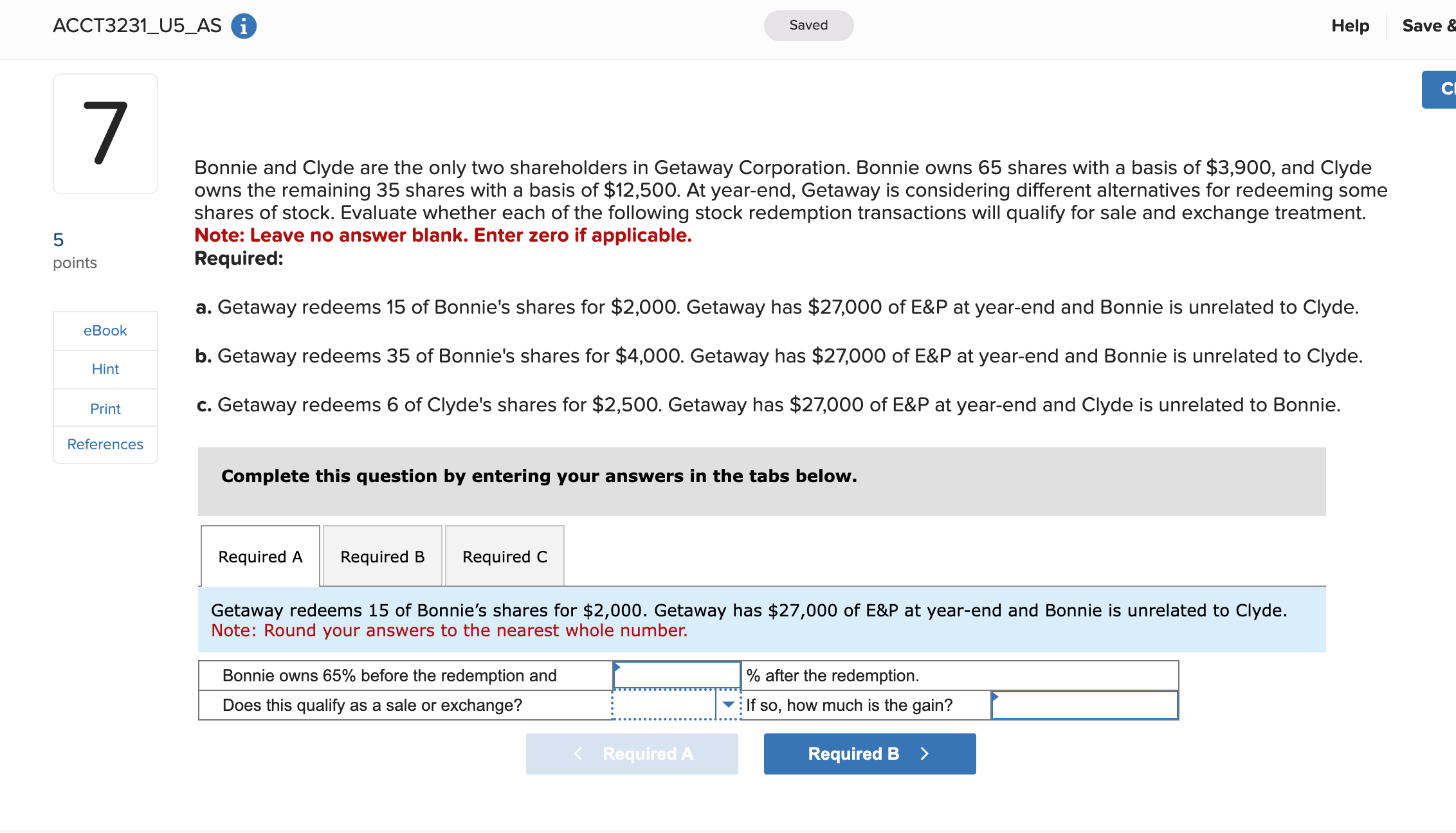 Solved Shauna and Danielle decided to liquidate their | Chegg.com