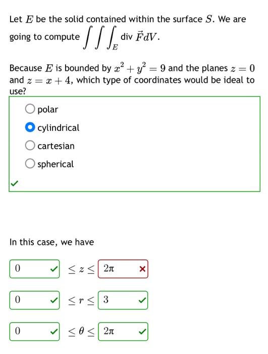 Solved Let F= z,3y,4z , and let S be the surface bounded by | Chegg.com
