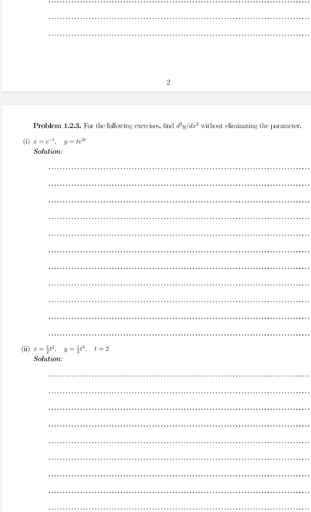 Solved Section 12 Problems Problem 121 For The Following 6632