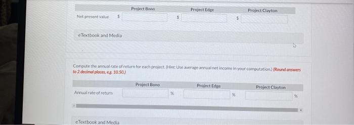 Solved US Company is considering the long-term coital vetent | Chegg.com