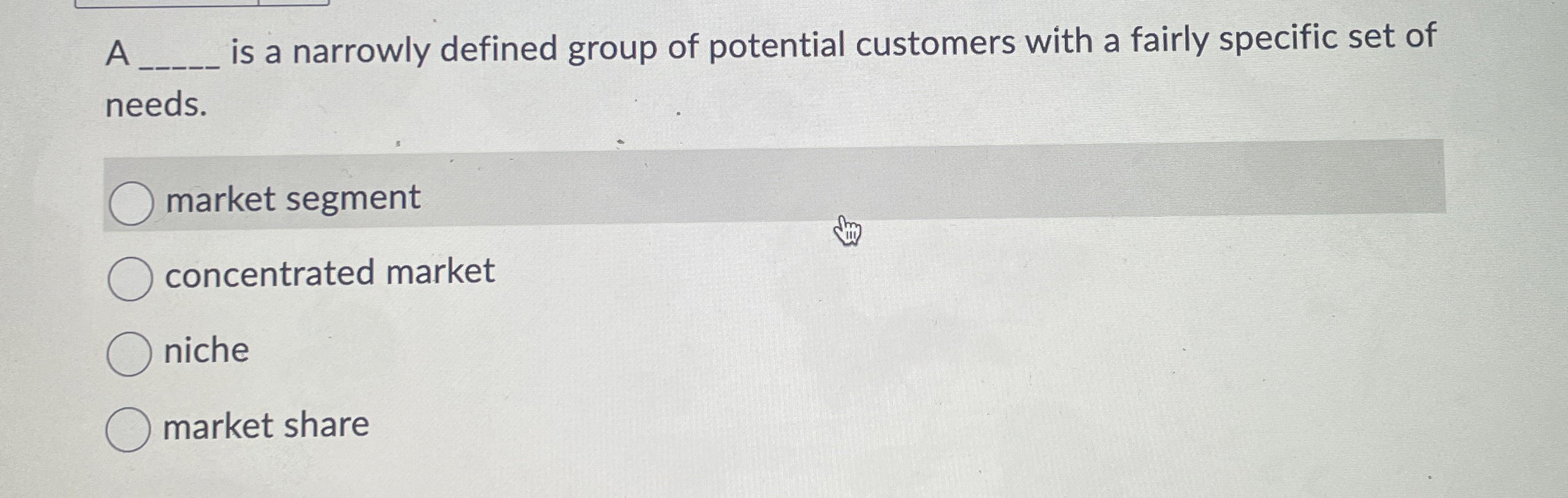 High Quality SOLUTION A q, ﻿is a narrowly defined group of potential ...