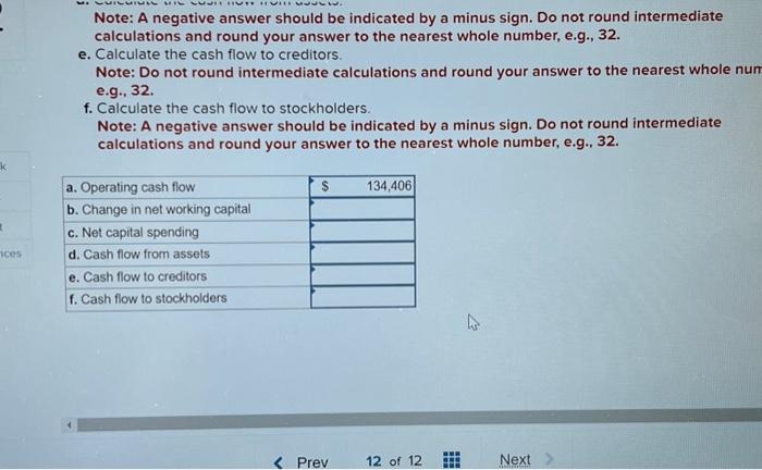 Solved Note: A negative answer should be indicated by a | Chegg.com