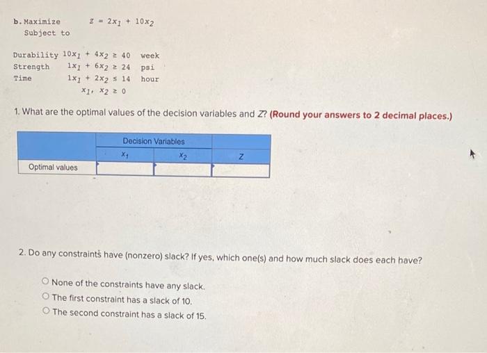 Solved Solve these problems using graphical linear | Chegg.com